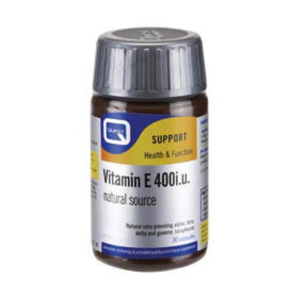 Quest Vitamin E 400I IU Natural Source X 60 Caps