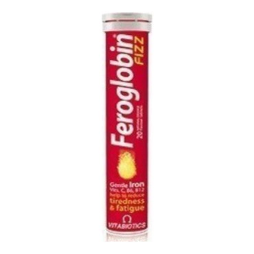 Vitabiotics Feroglobin Fizz X 20 Effervescent Tabs