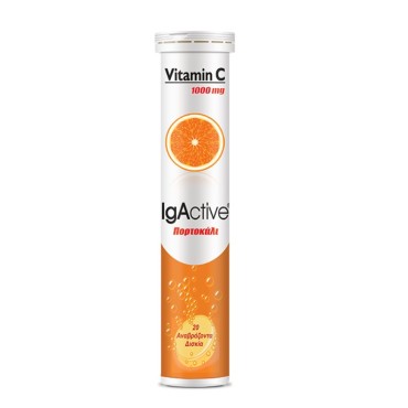 Igactive Vitamin C 1000 mg X 20 Effervescent Tabs